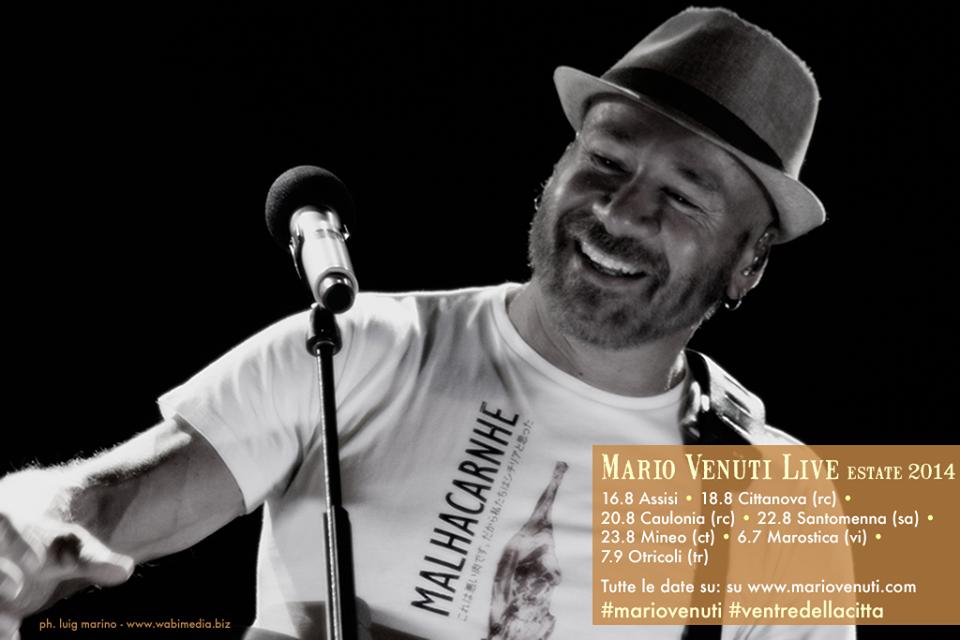 Mario Venuti in concerto - Caulonia - il Tacco di Bacco