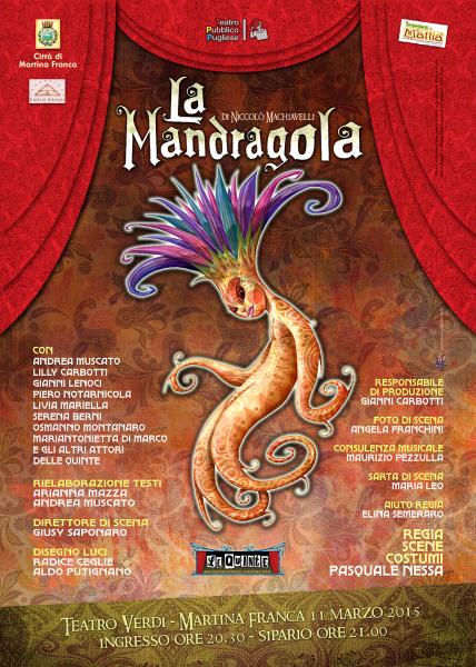 La Mandragola di Niccolò Machiavelli - Martina Franca - il Tacco di Bacco