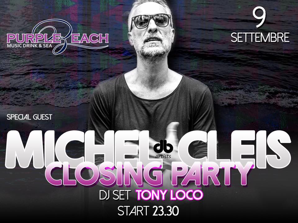 Michel Cleis Guest at Purple Beach - Monopoli - il Tacco di Bacco