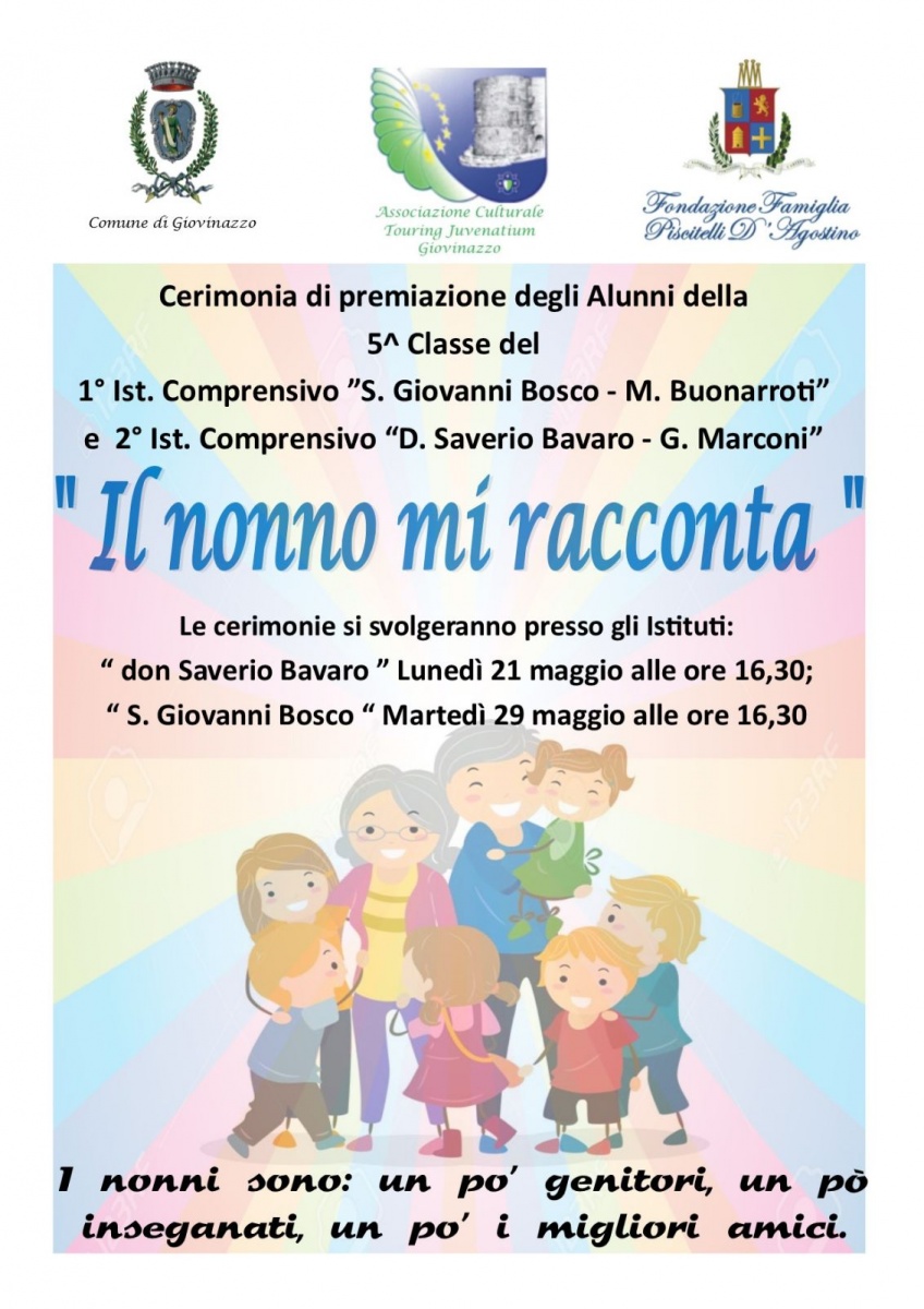 TOURING JUVENATIUM – Progetto “Il Nonno mi Racconta” - Giovinazzo - il ...
