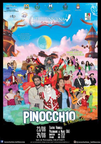 "PINOCCHIO IL MUSICAL" - Polignano a Mare - il Tacco di Bacco