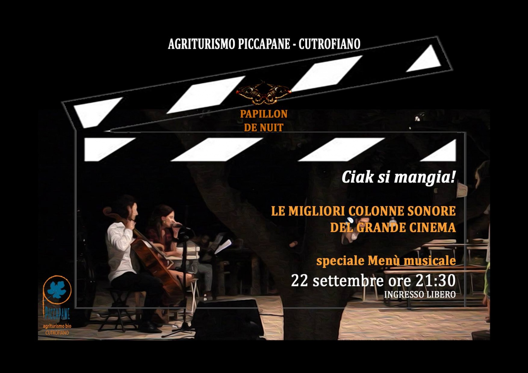 "Ciak si Mangia" le migliori colonne della storia del cinema ...