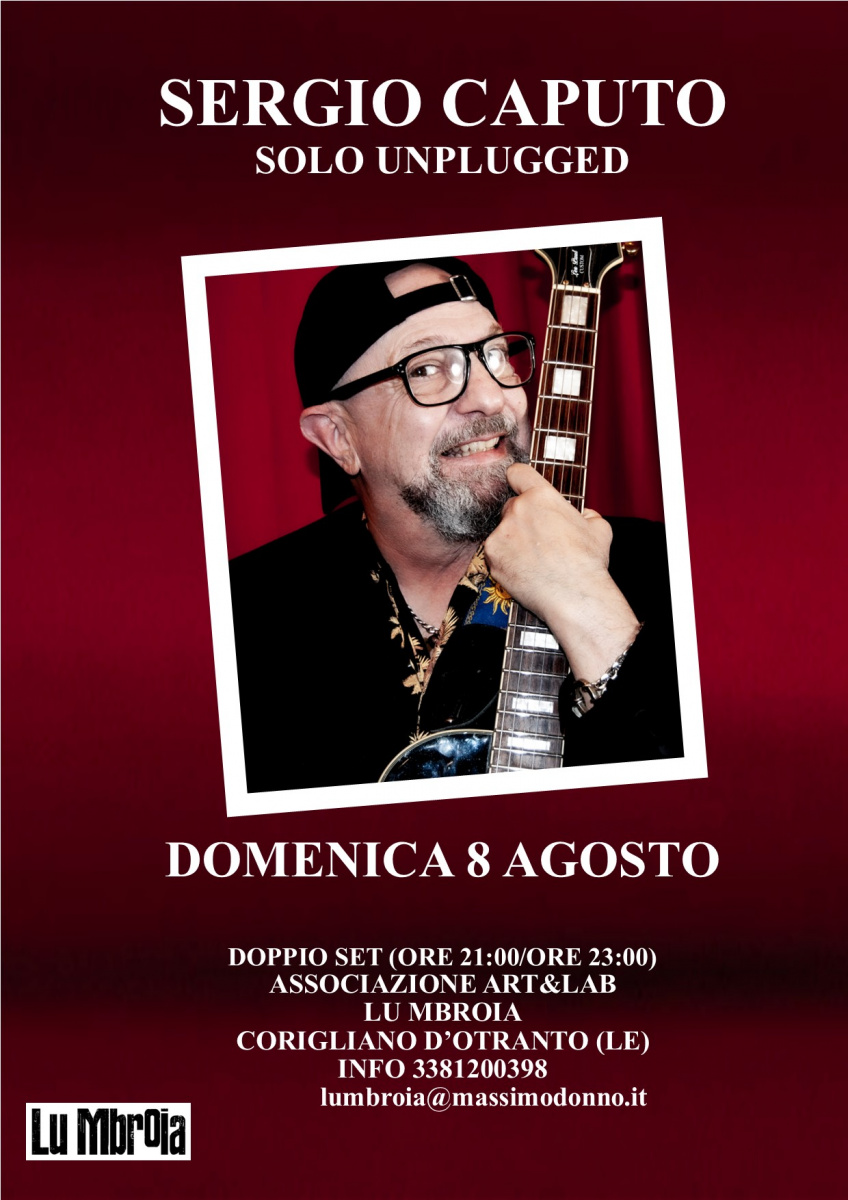 Sergio Caputo Solo Unplugged - Corigliano d'Otranto - il Tacco di Bacco